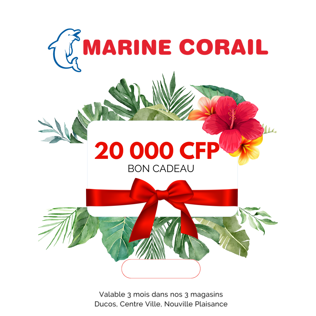 BON CADEAU 15000 CFP - Marine Corail - Nouméa